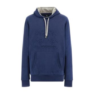 La Martina Herren-Hoodie - - Sweatshirts & Hoodies - Herren - Blau - 3XL