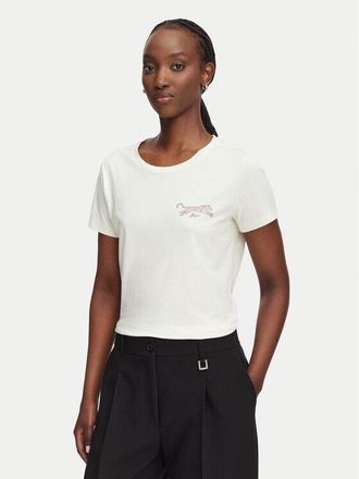HUGO BOSS T-Shirt C_Elove_5 50566827 Creme Slim Fit