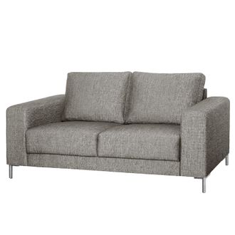 Fredriks home24 Sofa Summer 2-Sitzer Grau Webstoff Madu 171 x 82 x 90cm Modern