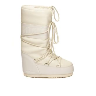 Moon Boot Femme, Chaussures, Beige, Taille: 35 EU Icon Nylon