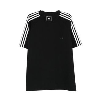 Yohji Yamamoto Schwarzes T-Shirt Jw7352 - - Tops - Herren - Schwarzk - S