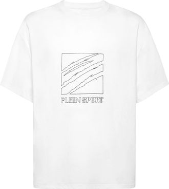 Plein Sport T-Shirt Rundhalsausschnitt Ss Scratch