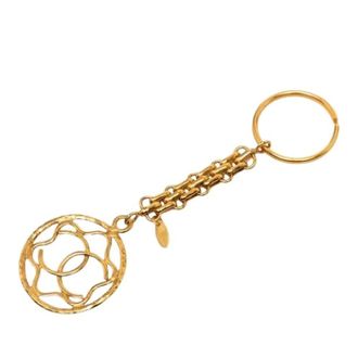 Chanel Porte-cl&eacute;s Sac &agrave; breloques Pre-owned - Femme - Pre-owned - Jaune - Taille: ONE Size