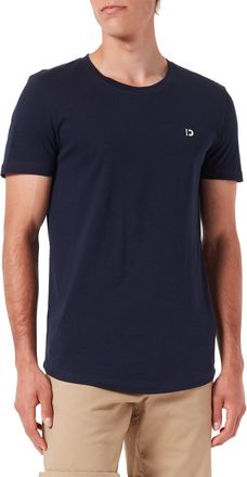 Tom Tailor Herren Basic T-Shirt 1032421, 10668 - Sky Captain Blue, M