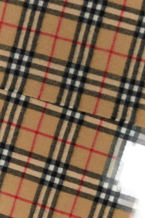 Burberry Cashmere Check Scarf - Beige