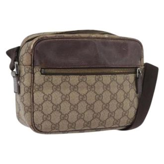 Gucci Sac &agrave; bandouli&egrave;re vintage Pre-owned - Femme - Pre-owned - Beige - Taille: ONE Size