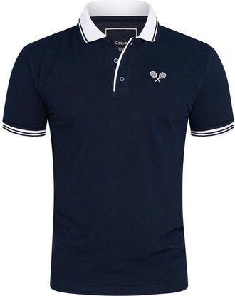 Rello & Reese Poloshirt RRSEDONA Herren Kurzarm Polo-Hemd T-Shirt in Piqué-Qualität