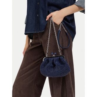 Max Mara Handtasche Weekend Max Mara Pasticcino 2615511115650 Dunkelblau