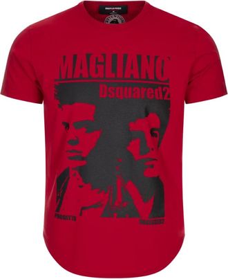 Dsquared2 Herren, Oberteile, Rot, MGröße