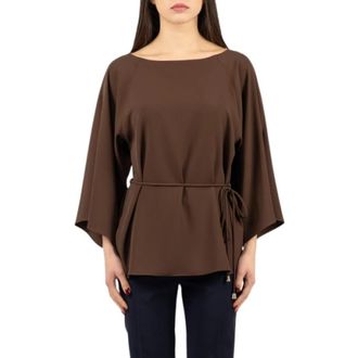 Hanita Camicia Donna Hanita - - Blouses & Shirts - Damen - Braun - XS