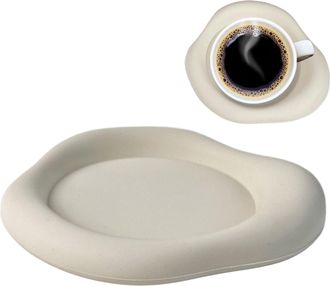 Generic Silikon-Untersetzer f&uuml;r Getr&auml;nke - dekorative Wolken-Getr&auml;nkepads, rutschfeste Oberfl&auml;che |, Zweck der M&ouml;beloberfl&auml;chenkonservierung, Picknick-Platzie