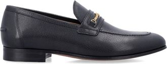 Valentino Garavani Homme, Chaussures, Noir, Taille: 43 1/2 EU Mocassin Vlogo Signature en cuir de chevreau