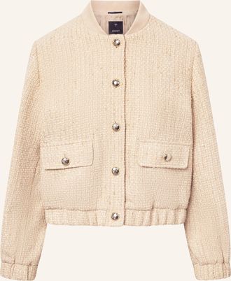 Joop Tweed-Blouson Jewel Mit Glitzergarn beige