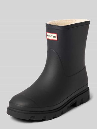Hunter Stiefel mit Logo-Detail