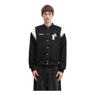 Rhude Regista Bomber Jacket - - Jackets - Herren - Schwarzk - L