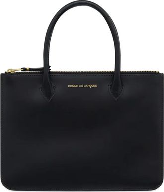 Comme Des Garçons sac cabas à pochette zippée - Noir