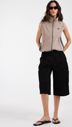 adidas Originals Firebird - &Auml;rmelloses Trainingsoberteil in Hellbraun