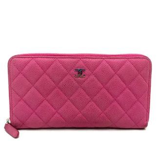 Chanel Portefeuille long (bi-pli) Pre-owned - Femme - Pre-owned - Rose - Taille: ONE Size