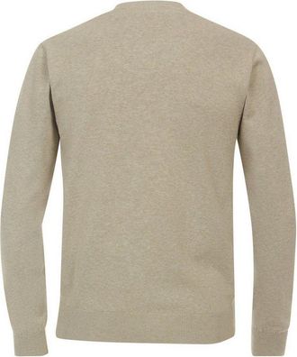 Redmond V-Ausschnitt-Pullover REDMOND Casual Herren Pullover Langarm V-Neck Comfort Hellbraun