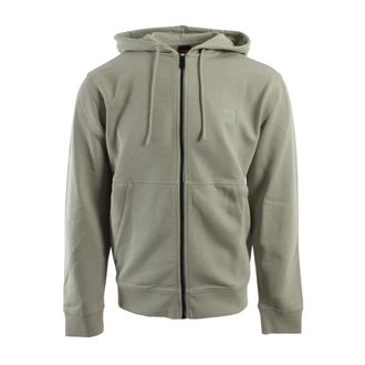 HUGO BOSS Zetalky Zip-Through Hoodie - - Sweatshirts & Hoodies - Herren - Gr&uuml;n - XL