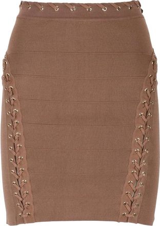 Elisabetta Franchi Femme, Jupes, Brun, Taille: 40 FR Elisabetta Franchi gonna