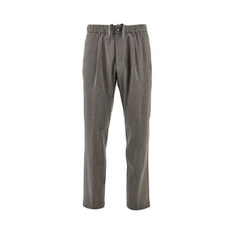 Herno Stretch liht wool pants with drawstring Man M