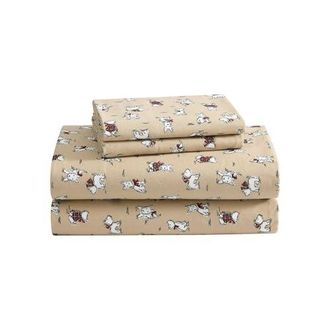 Laura Ashley Queen-Bettlaken, atmungsaktive Baumwoll-Flanell-Bettwäsche mit tiefen Taschen, gebürstet für zusätzliche Weichheit und Komfort, Öko-Tex-Zertifiziert (