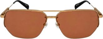 Jacquemus unisex, Accessoires, Jaune, Taille: ONE Size Aviator Lunettes de soleil