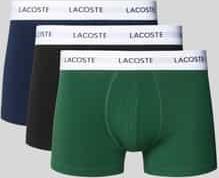 Lacoste Trunks aus Baumwollmix im 3er-Pack