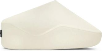 Fear of God Homme, Chaussures, Blanc, Taille: 43 EU Cream EVA Runner Baskets Logo Rubber