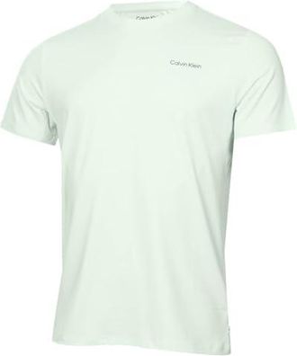 Calvin Klein Mens 2023 Newport Humidité époustouflante T-Shirt- Jade Clair - M