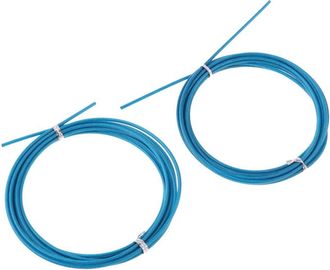 SM SunniMix 1 Paar aus aus Rope Springseil Ersatzseil Ersatzkabel Stahlseile für Sport, Boxen, Training, Fitness, Blau