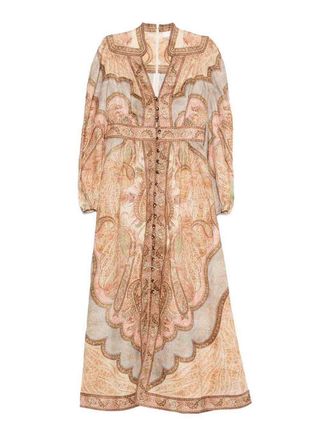 Zimmermann Maxi Robe - Multicolore