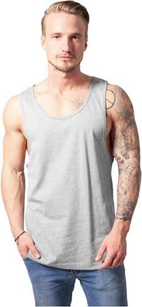 Urban Classics Jersey Big Tank Top - Top De Sport Homme, Gris (H.Grey) - Small (Taille Fabricant: Small)