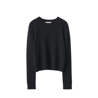Lisa Yang Femme, Pulls, Noir, Taille: 36 FR The Mable Sweater
