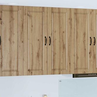 vidaXL vidaXL Armoire de cuisine avec porte Ch&ecirc;ne artisanal 80 x 31 x 100 cm