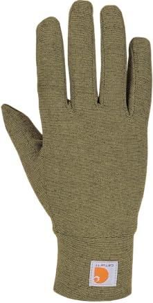 Carhartt Work in Progress Gants lourds Force Liner pour homme par temps froid, Olive brûlée bruyère, M