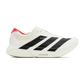 adidas Femme, Chaussures, Blanc, Taille: 43 1/2 EU Adizero Adios Pro 4