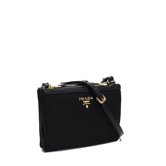 Prada Womens Black Nylon Crossbody Bag