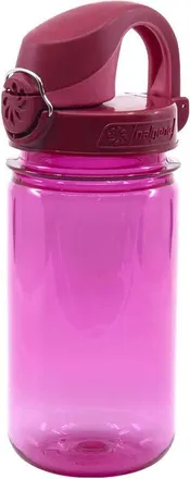 Nalgene Everyday OTF Kids 0,375 L, pink, Deckel rot-hellrot