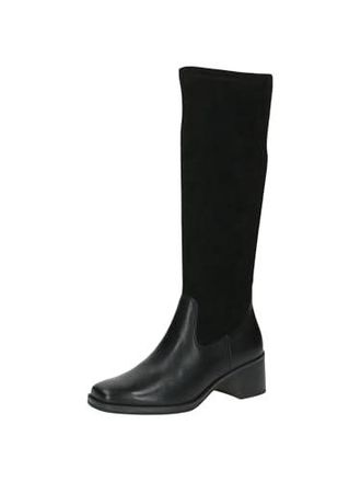 Caprice Bottes pour Femme 9-25503-43 Haute Jusquau Genou, Noir/Comb, 37 EU