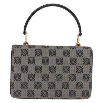 Loewe Sac &agrave; main en plastique Pre-owned - Femme - Pre-owned - Gris - Taille: ONE Size