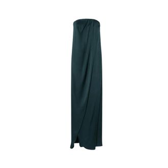 Max Mara Msefumi Langes Kleid - - Dresses - Damen - Gr&uuml;n - XS