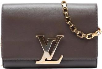 Louis Vuitton Pre-owned Louise Chain MM - Femme - Pre-owned - Gris - Taille: ONE Size