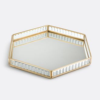 La Redoute Interieurs Vide-poche Laiton Et Verre L30 Cm Uyova