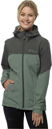 Jack Wolfskin Weiltal 2l JKT W Damen Wetterschutzjacke Regenjacke, XL