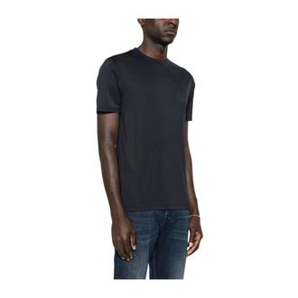 Emporio Armani Homme, Tops, Noir, Taille: L Modal Silk T-Shirt