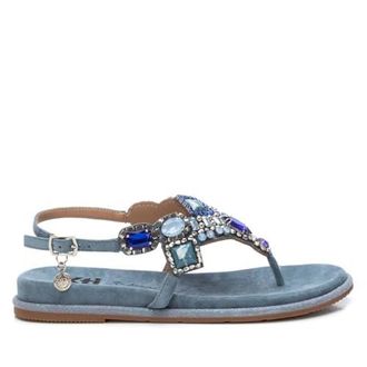 Xti Sandales Bleu &agrave; Bijoux Femme 144017 Bleu 37FR