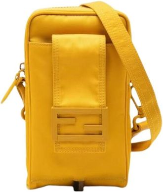 Fendi Sac bandouli&egrave;re Pre-owned - Femme - Pre-owned - Jaune - Taille: ONE Size
