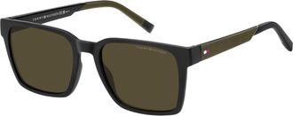 Tommy Hilfiger Sonnenbrillen TOMMY HILFIGER TH 2143/S 7ZJ BLACK GREEN 55/19/145 Herren